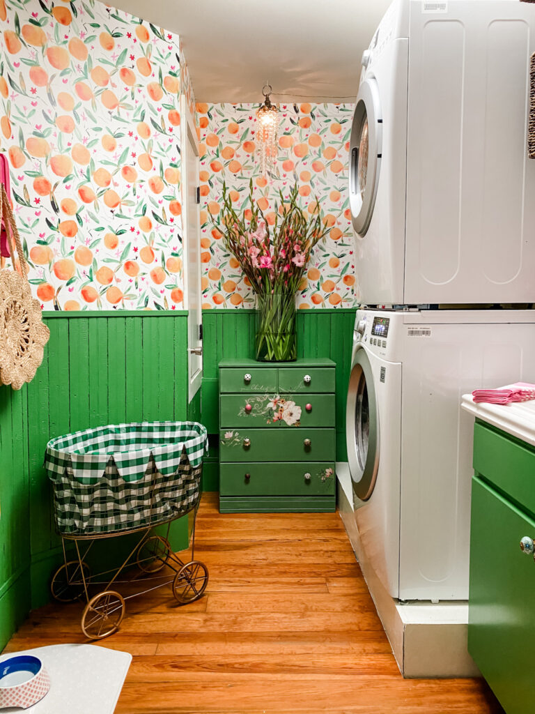 Laundry Room Redo - Chair Whimsy