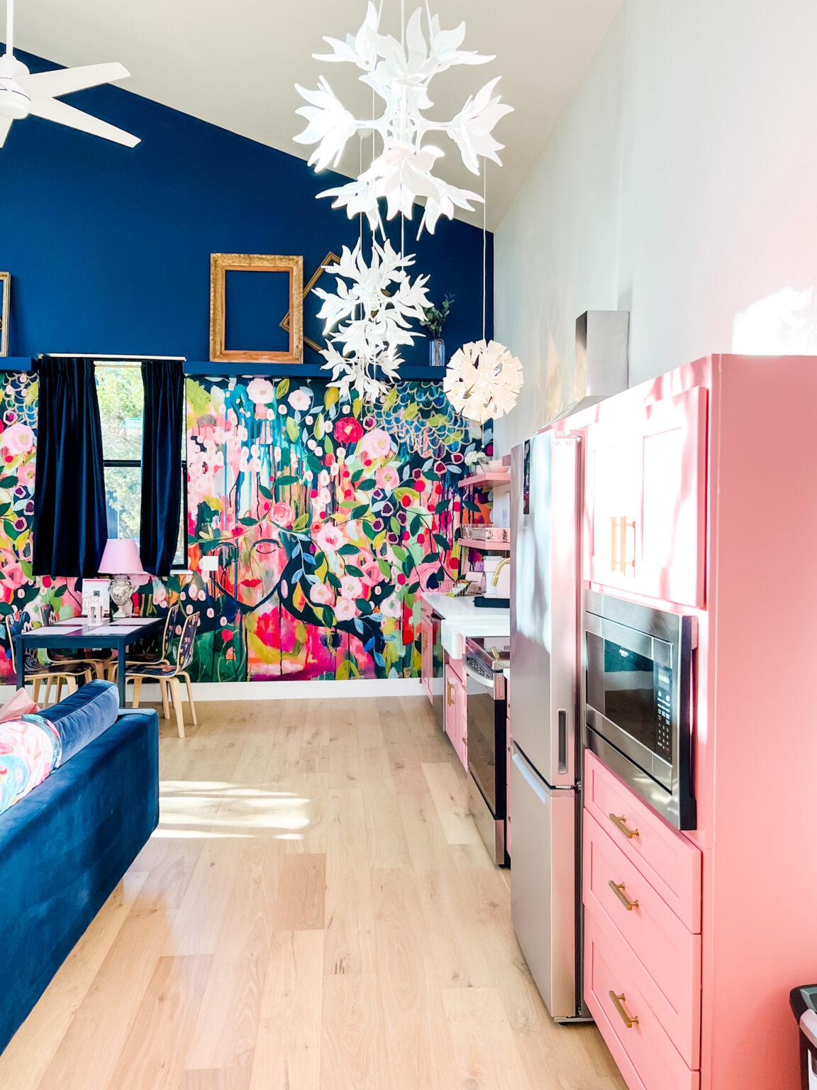 The Cutest Pink House Ever - Chair Whimsy