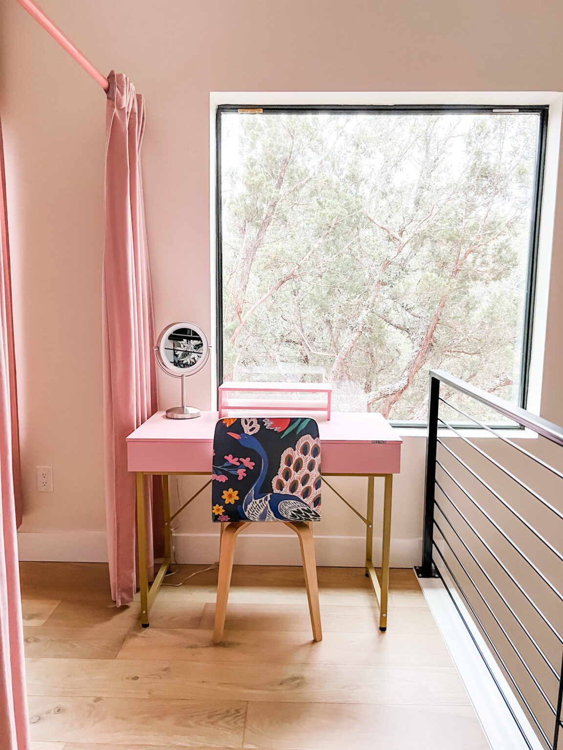 The Cutest Pink House Ever - Chair Whimsy