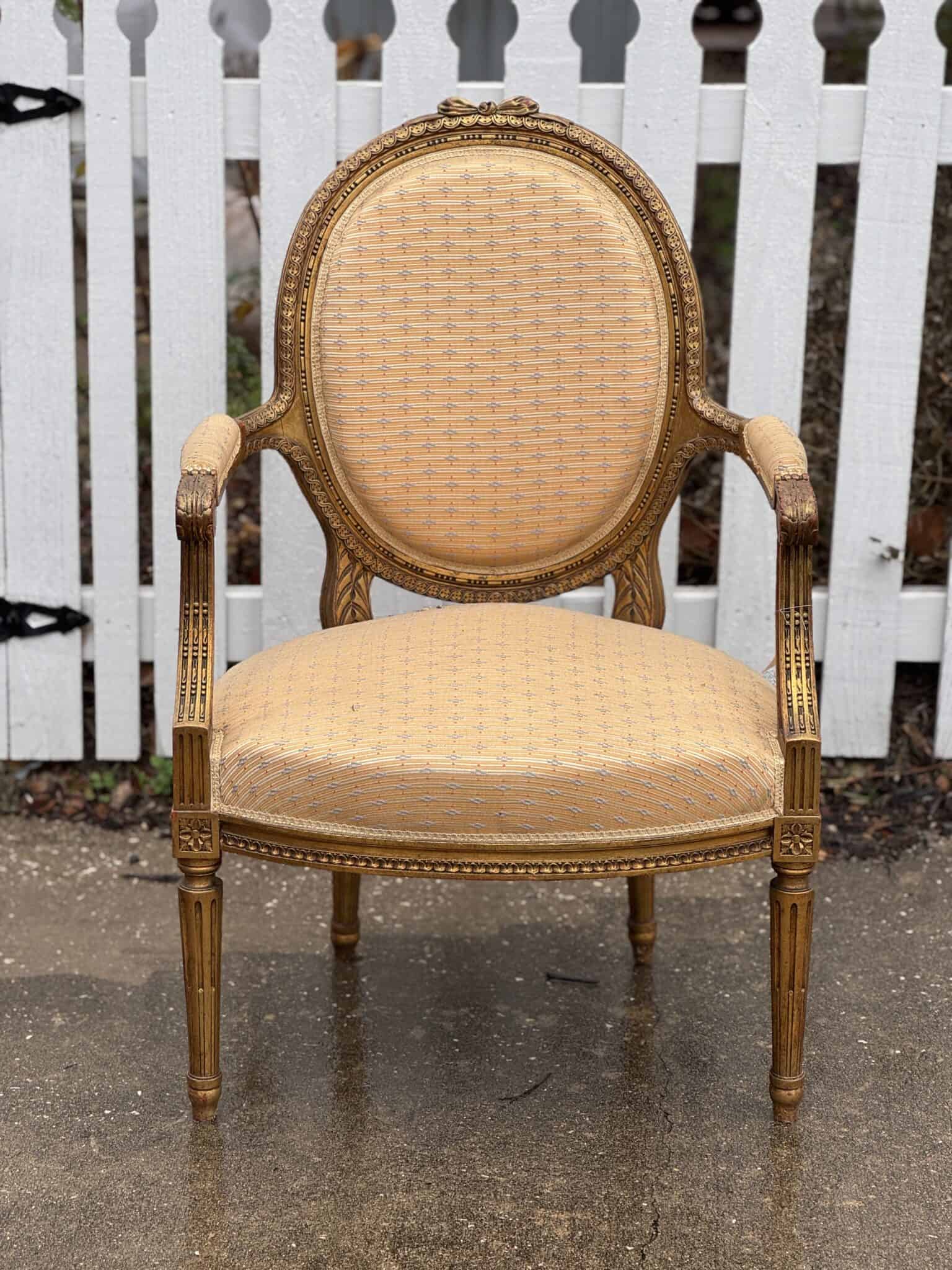 DIY Ugly Chair Makeover | How I Transformed an Old Chair with Pink ...