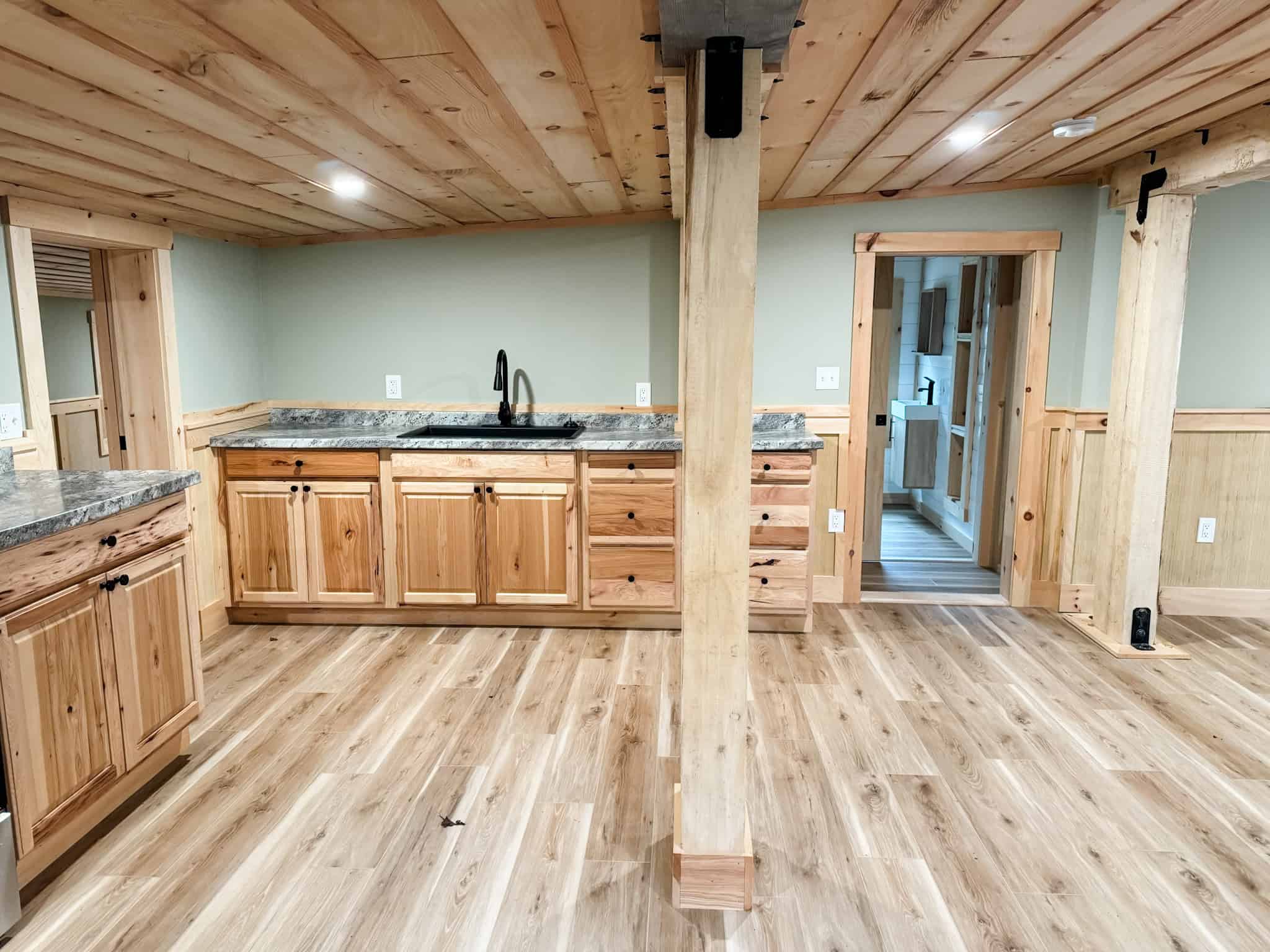 The Kitchen | My Whimsical Cabin Makeover - Chair Whimsy