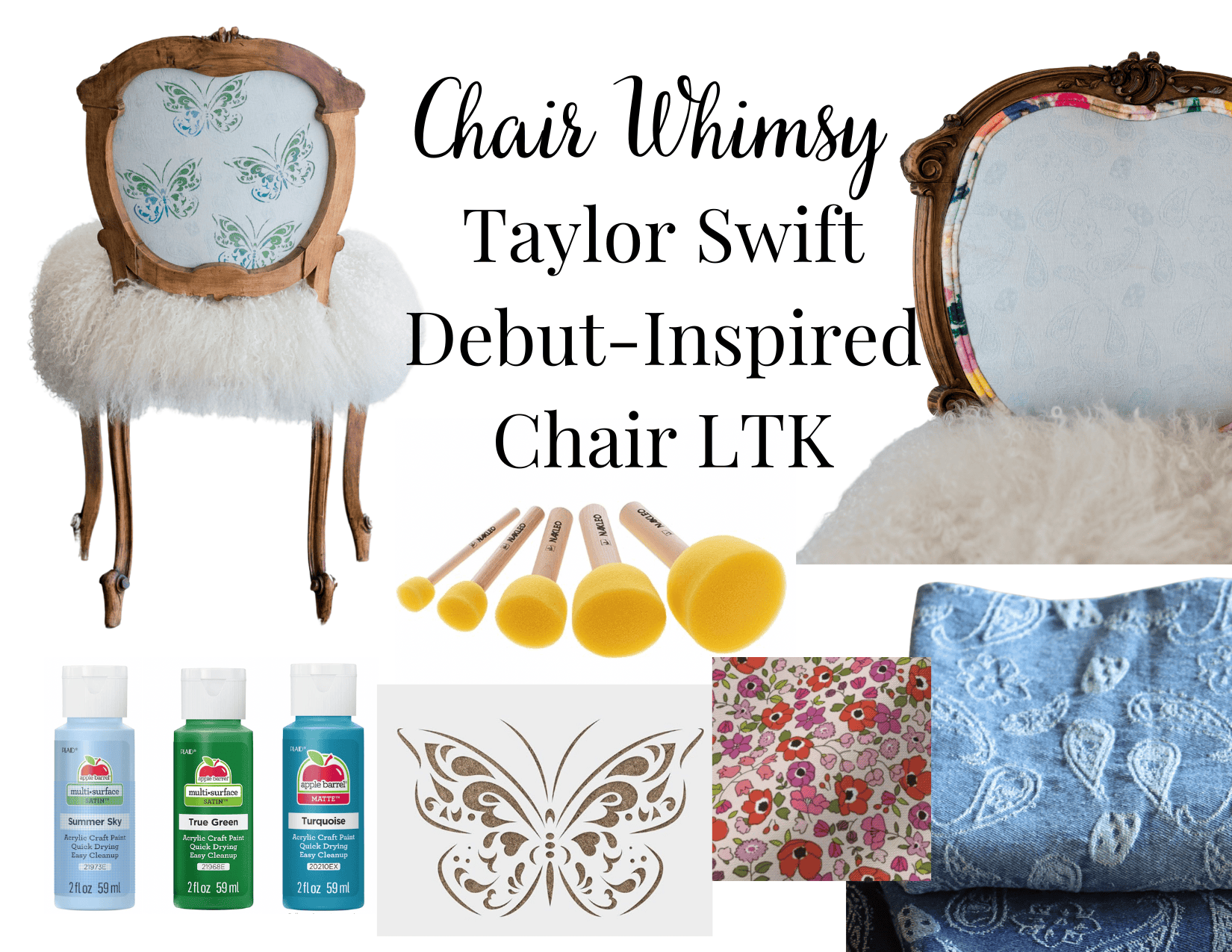 Debut Taylor Swift Inspired Chair - Chair Whimsy