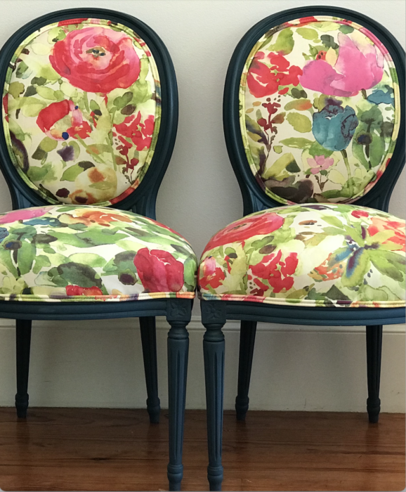 My Top 3 Secrets for Designing with Floral Fabrics - Chair Whimsy