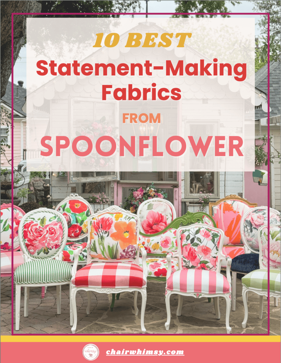10 Best Spoonflower Fabrics for Upholstery & DIY Projects (Bold Prints ...
