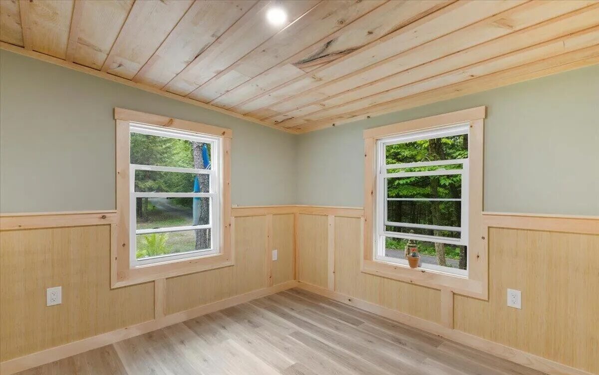 The Main Bedroom | My Whimsical Cabin Makeover - Chair Whimsy